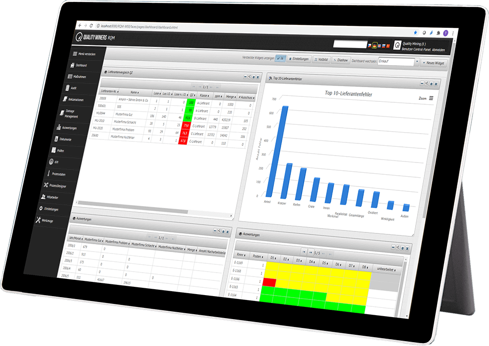 mApp | Quality Miners | Incoming Goods Inspection | QM.II
